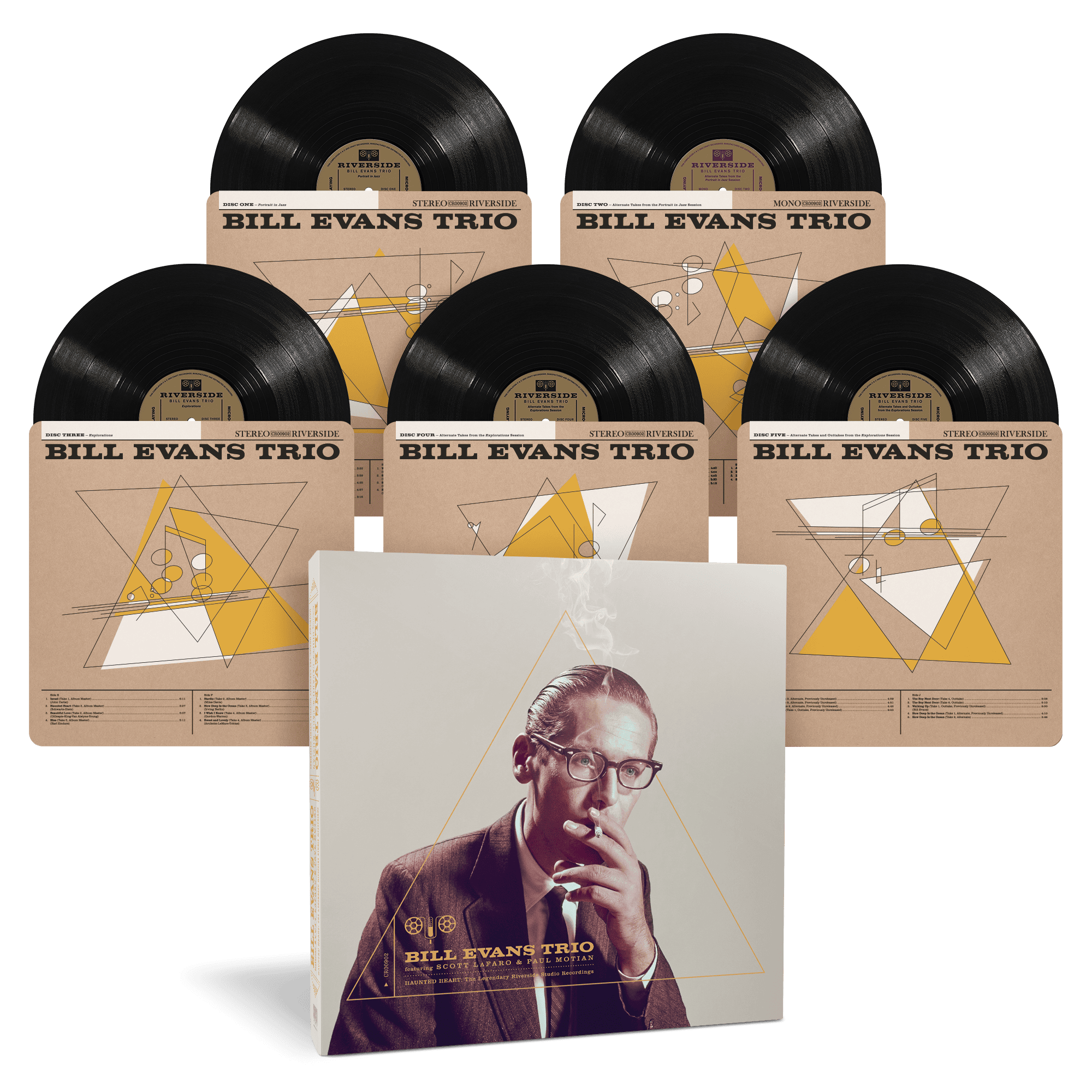 Bill Evans - Haunted Heart: The Legendary Riverside Studio Recordings ...